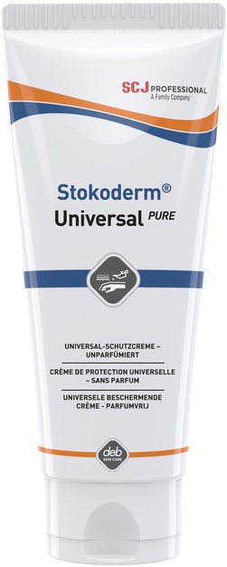 Handcrème SCJ Stokoderm Universal Pure parfumvrij 100ml - Datas Kantoor ...