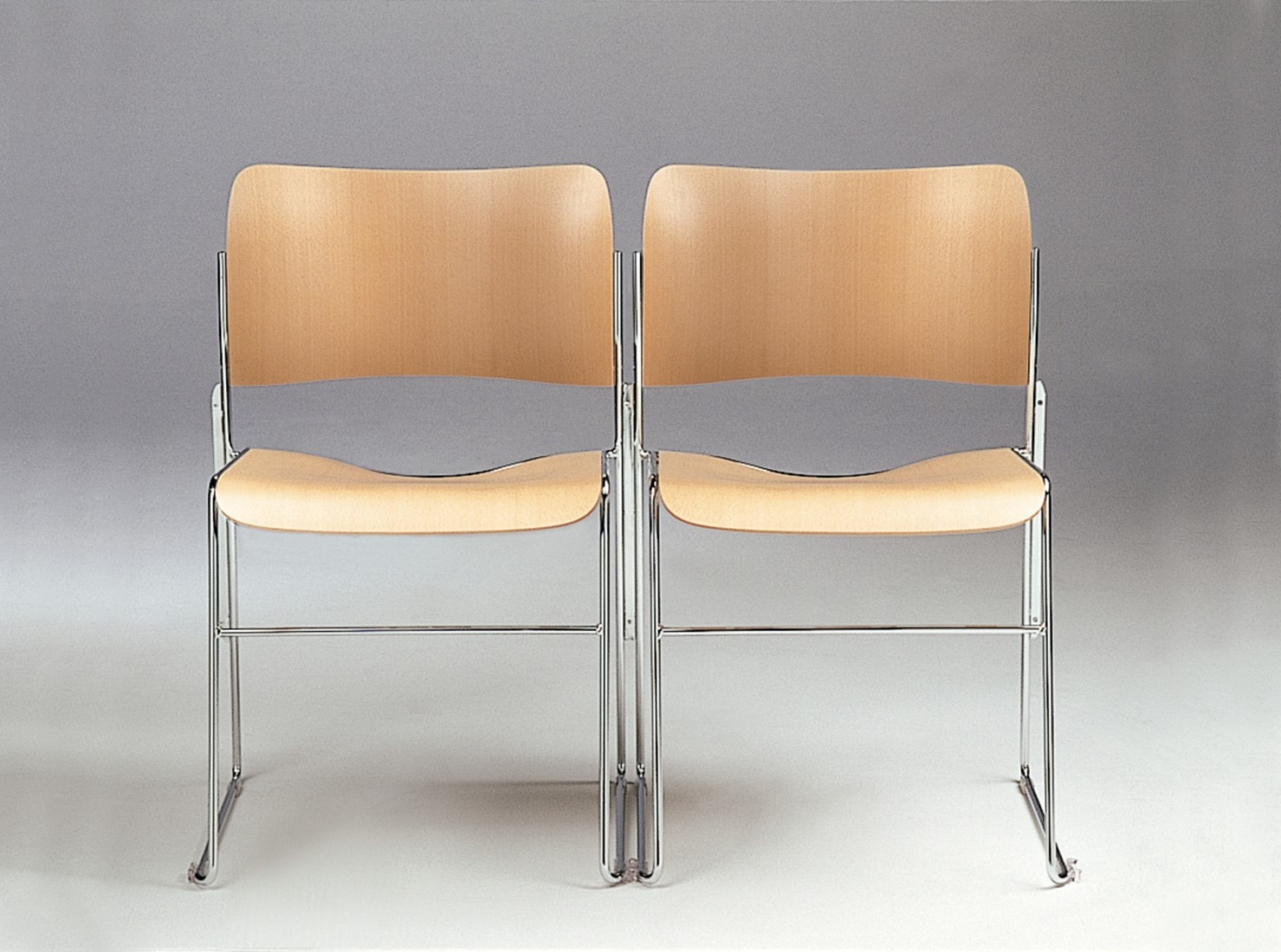 HOWE 40/4 stoel hout - Beuken - V2 - Zonder bekleding - Geen - Zwart ...