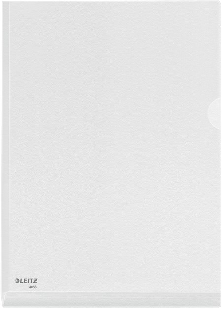 Insteekmap L-model Leitz premium A4 0.17mm PVC met expansievouw nerf 5 ...