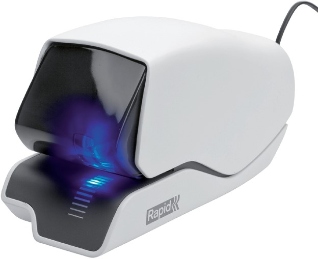 Nietmachine Rapid Supreme contactloos elektrisch 5025e 25 vel wit ...