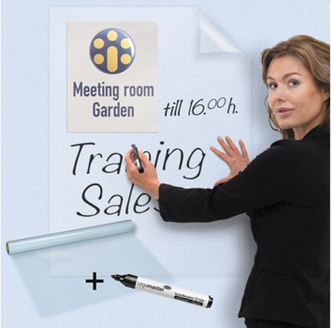 Magic-Chart Legamaster Whiteboard 600x800mm transparant 25 vel - Datas ...