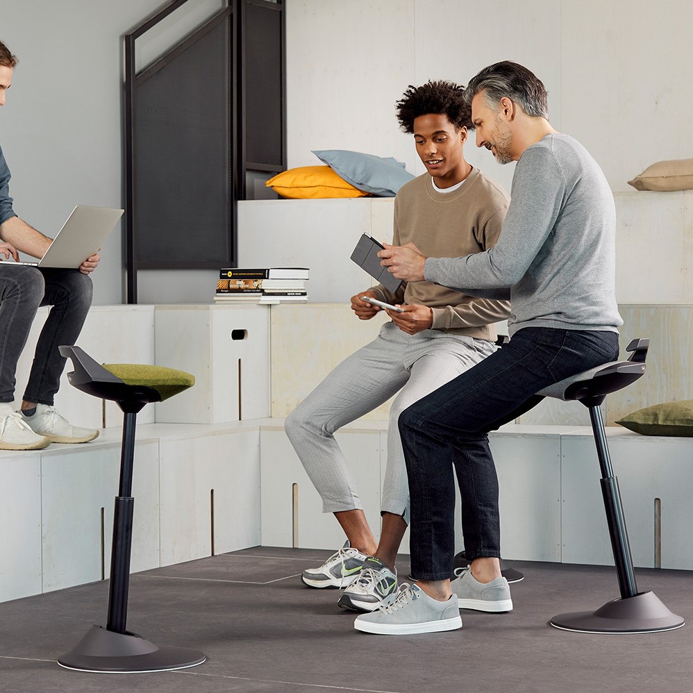 Aeris Muvman - Zwart - Zwart - Hoog (60 – 93 cm) - Datas Kantoor Kompleet