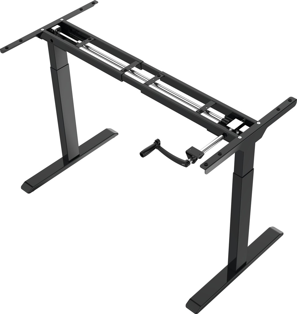 Euroseats zit-sta bureau slinger frame - Zwart (RAL9005) - Datas ...