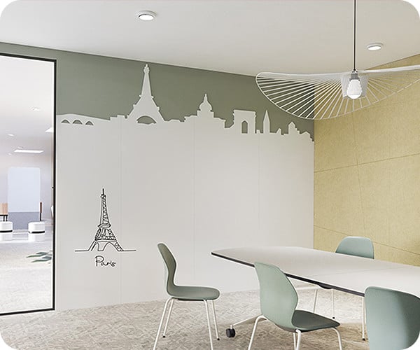 Een maatwerk whiteboard voor iedere ruimte - Datas Kantoor Kompleet